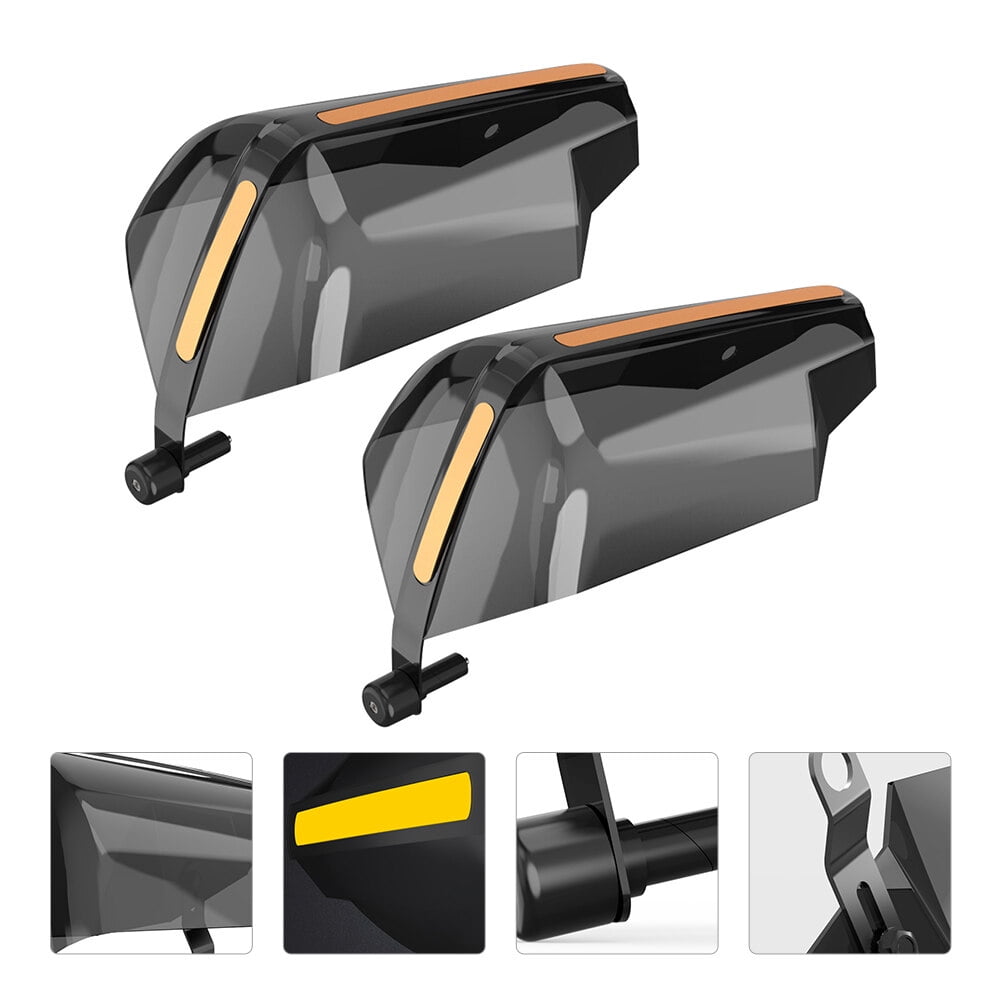 Raindrops 1 Pair Windproof Handlebar Guard for Motorcycle Gear and ...