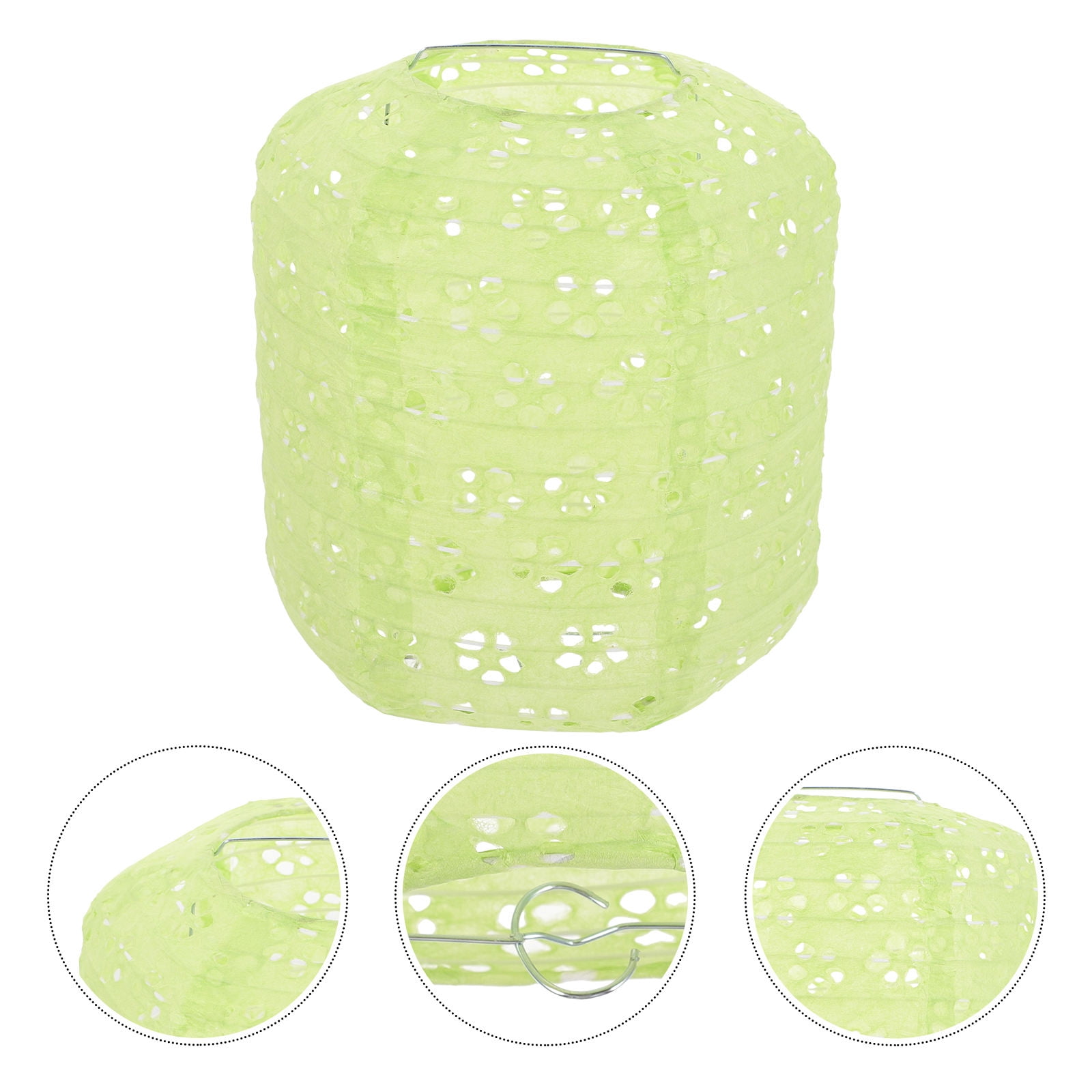 RENACLIPY Folding Light Green Decorative Paper Fan - Ideal for Wedding ...