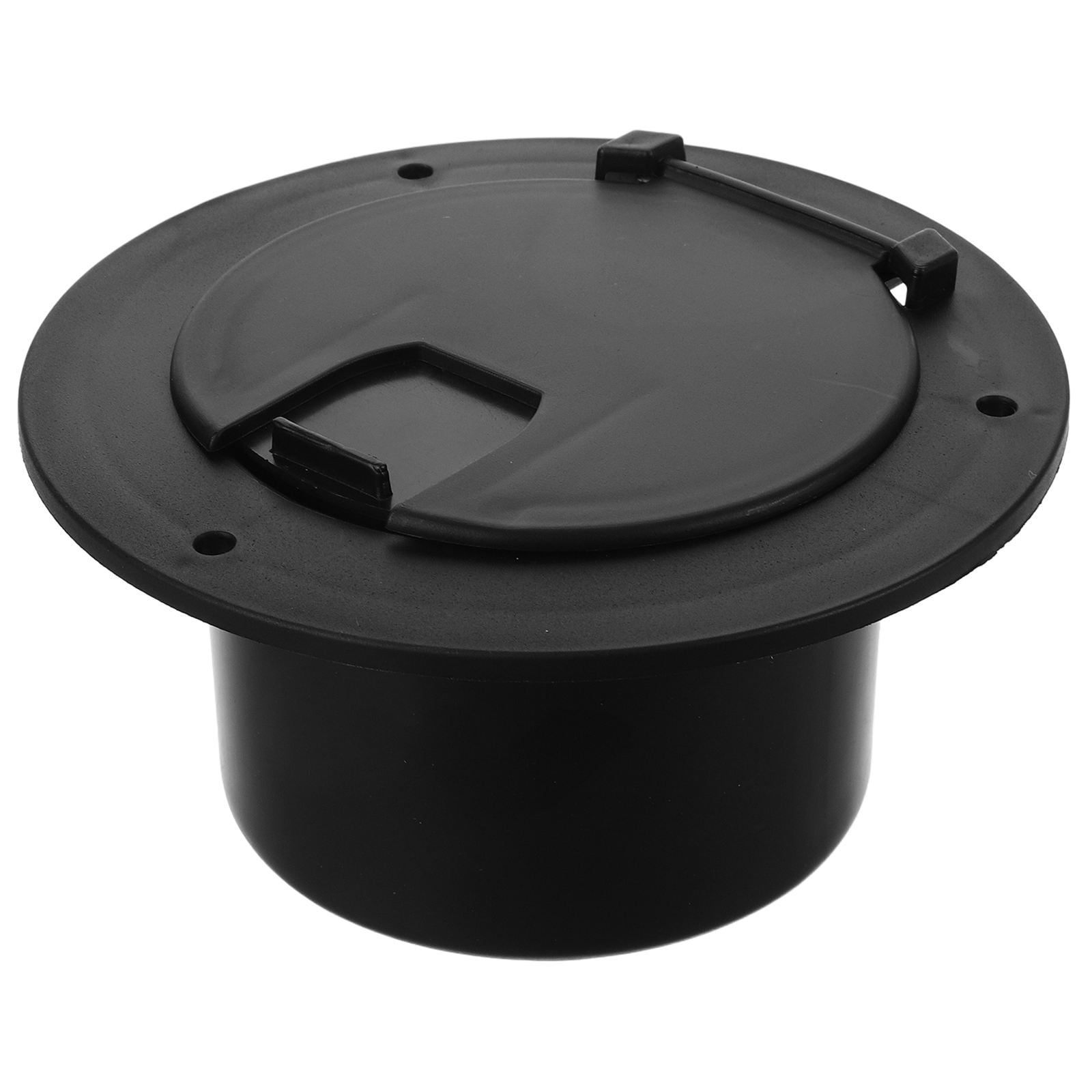 Worgeous Wire Hatch Cover Organizer Cable Outdoor Electric Office Black ...