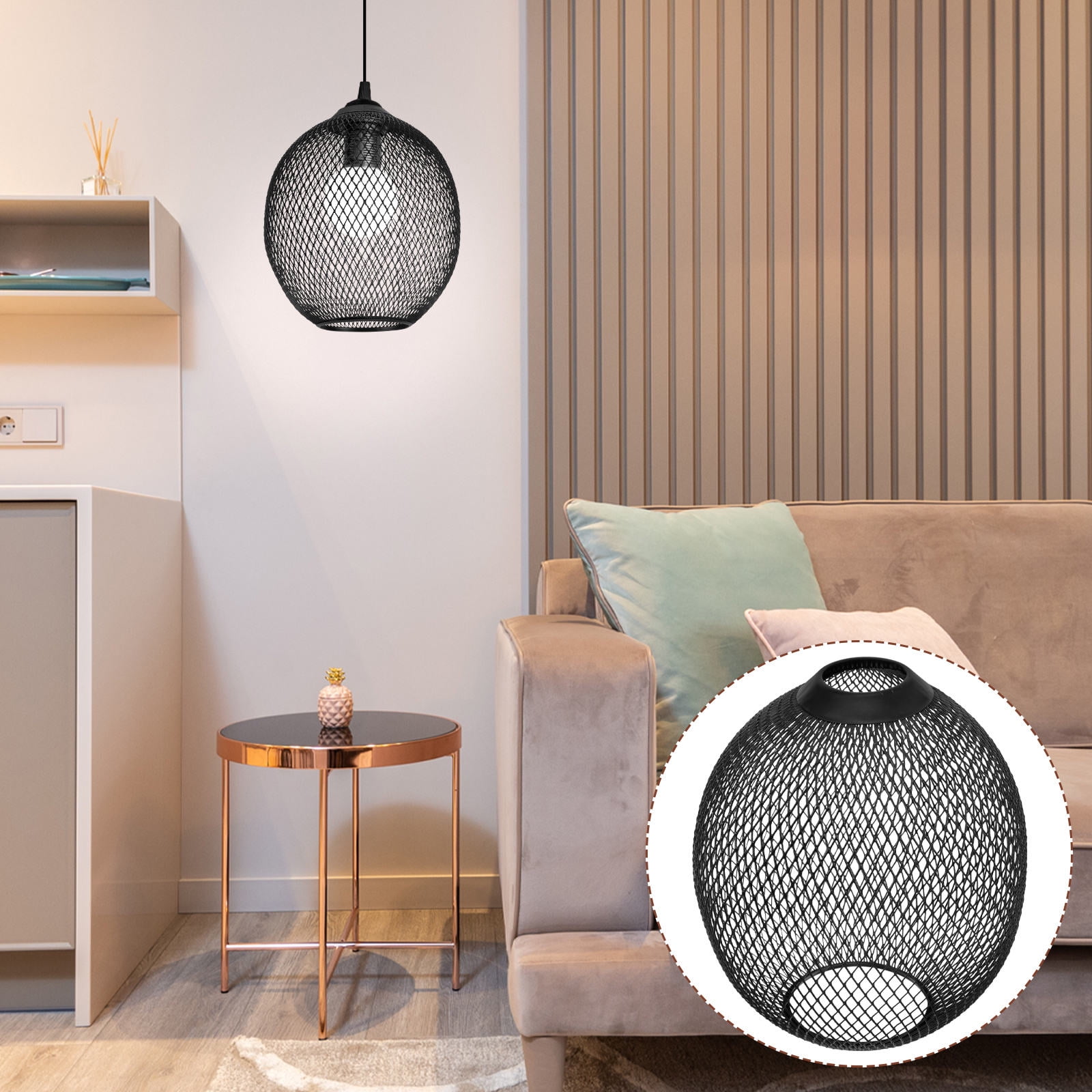 Worgeous Wire Material Lamp Shade for Table Lamps Light Covers Ceiling ...