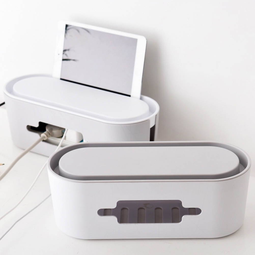 Worgeous Wire Storage Box Cable Plug Organization Large Organizer ...