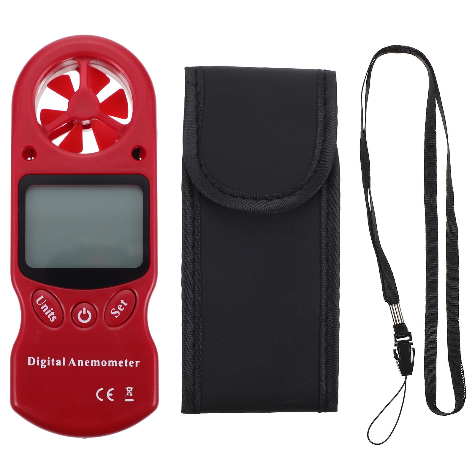 Worgeous Wireless Portable Thermohygrometer Anemometer Fishing Sailing ...