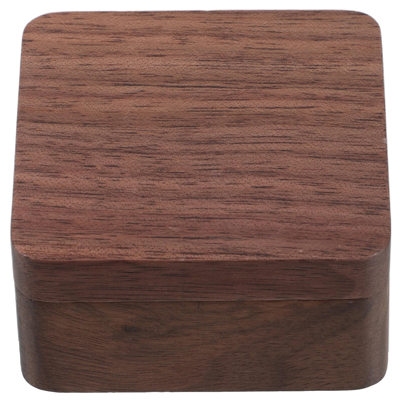 SEWCHICS Gifting Cufflinks Box Dark Brown Black Walnut Wood 1Pack ...