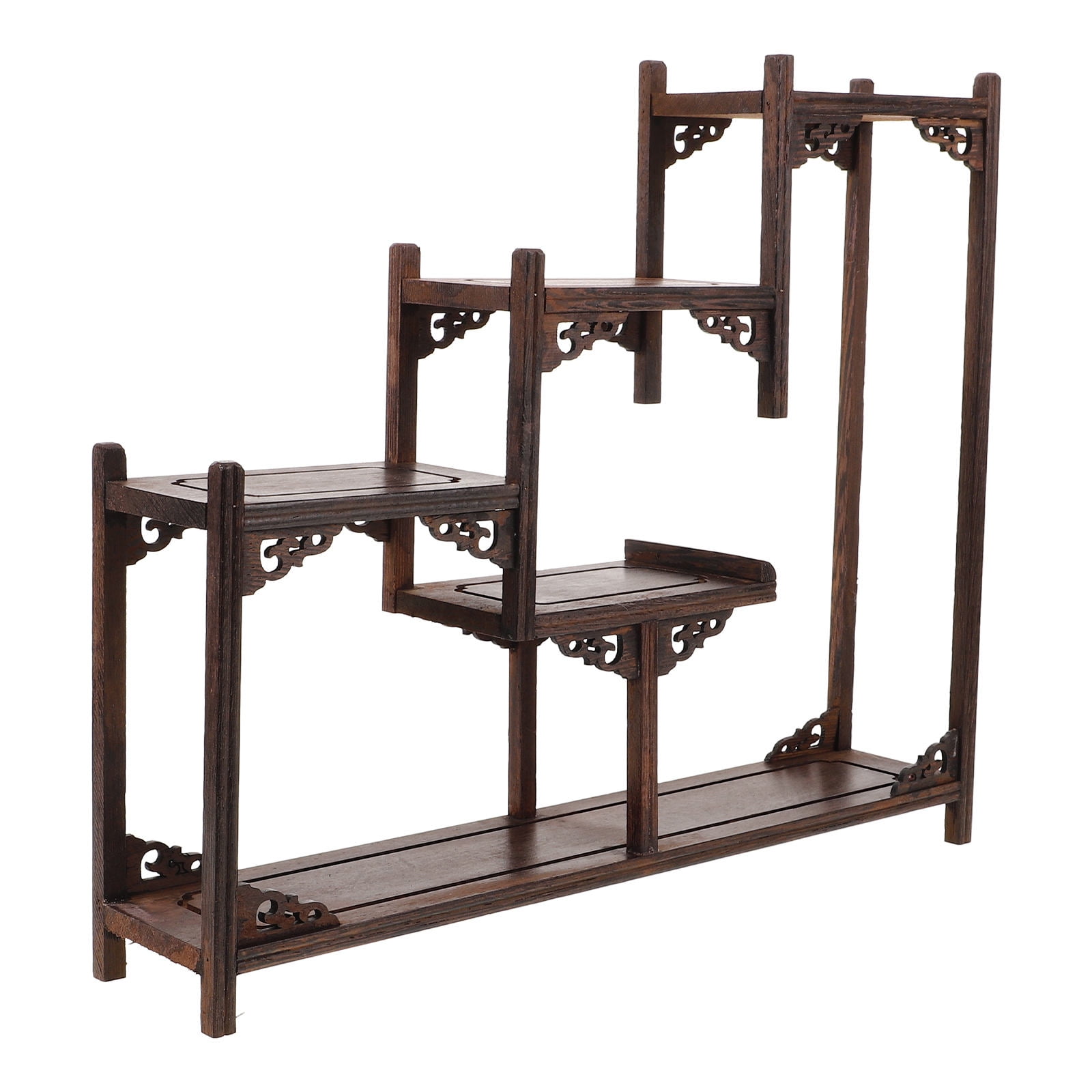 Worgeous Wood Display Stand Plant Stand Collection Display Holder ...