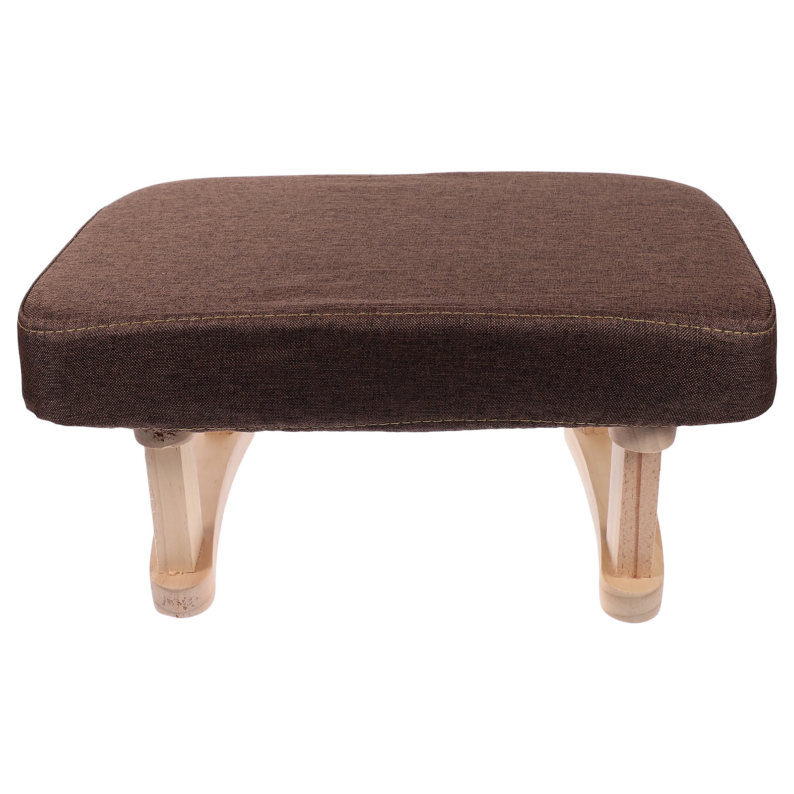 Worgeous Wood Foot Stool for Bedroom Shoe Seat Step Stool Padded ...