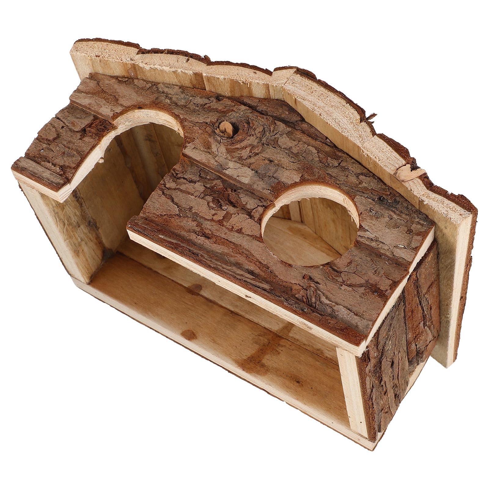 Worgeous Wood Hideout for Hamster Hamster Wood House Hideout Hamster ...