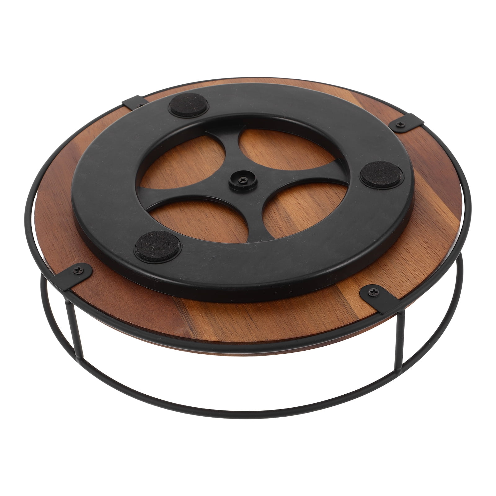 Worgeous Wood Lazy Susan Turntable for Kitchen Countertop Rotating ...