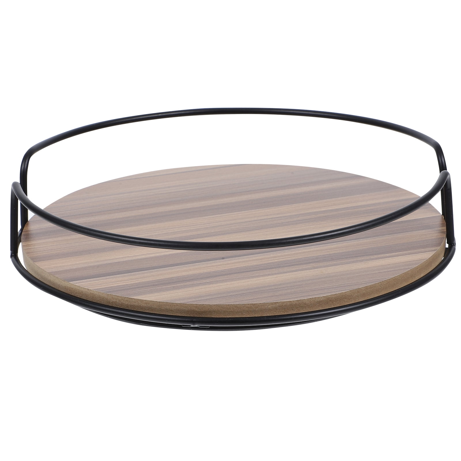 Worgeous Wooden Base Rotating Turntable Organizer for Cabinet Pantry ...