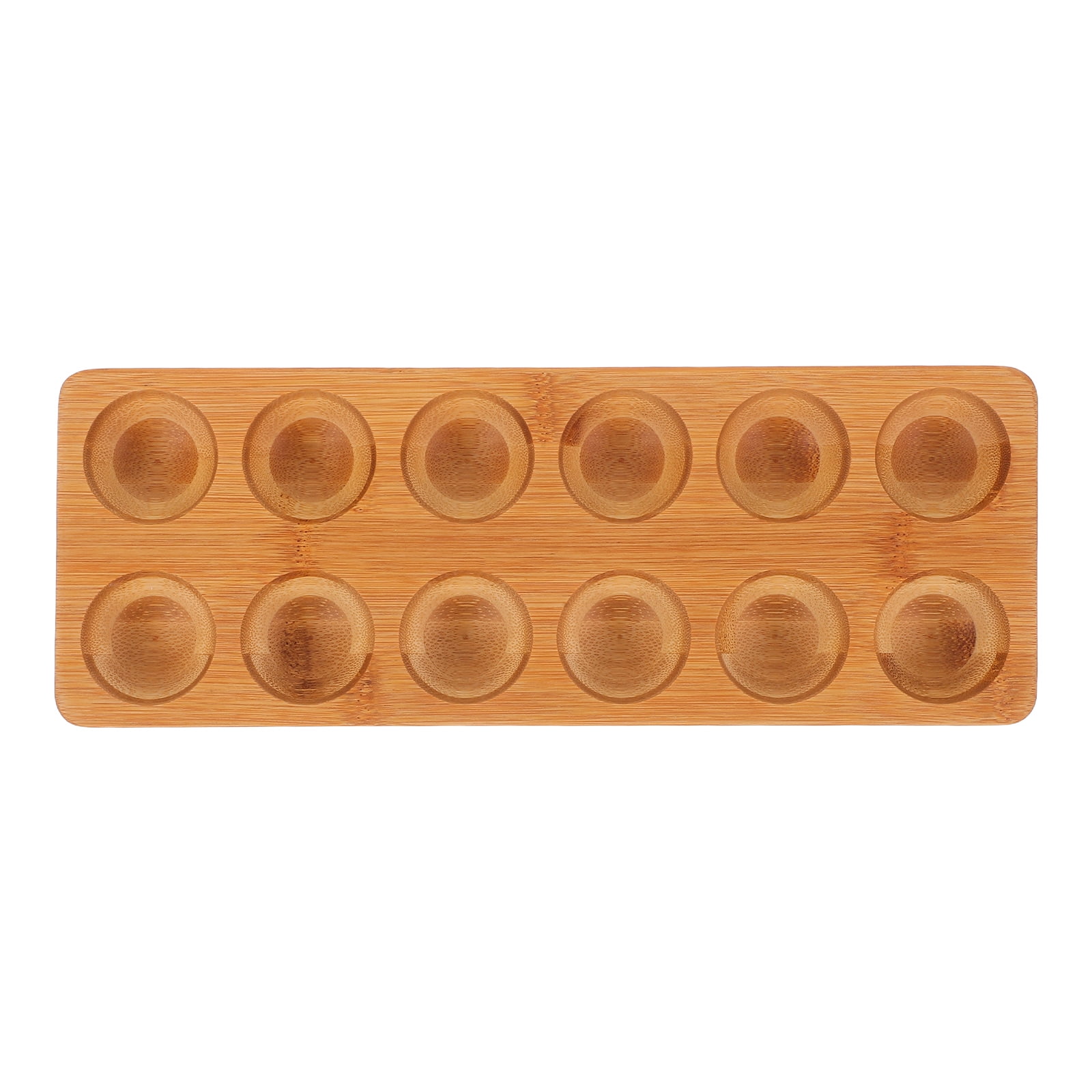 Worgeous Wooden Egg Holder Wooden Egg Tray Holds 12 Fresh Eggs Deviled ...