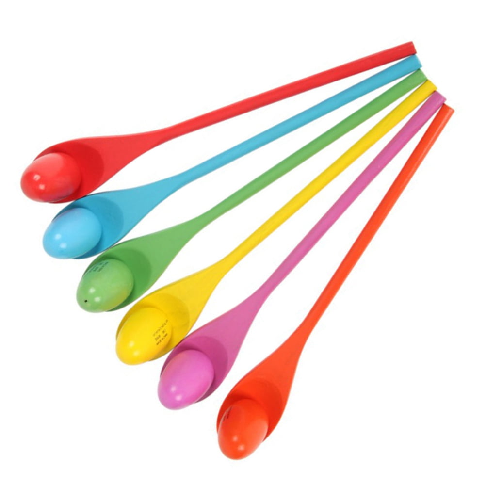 Worgeous Wooden Egg and Spoon Relay Race Game Set with 12pcs Fun Toy ...