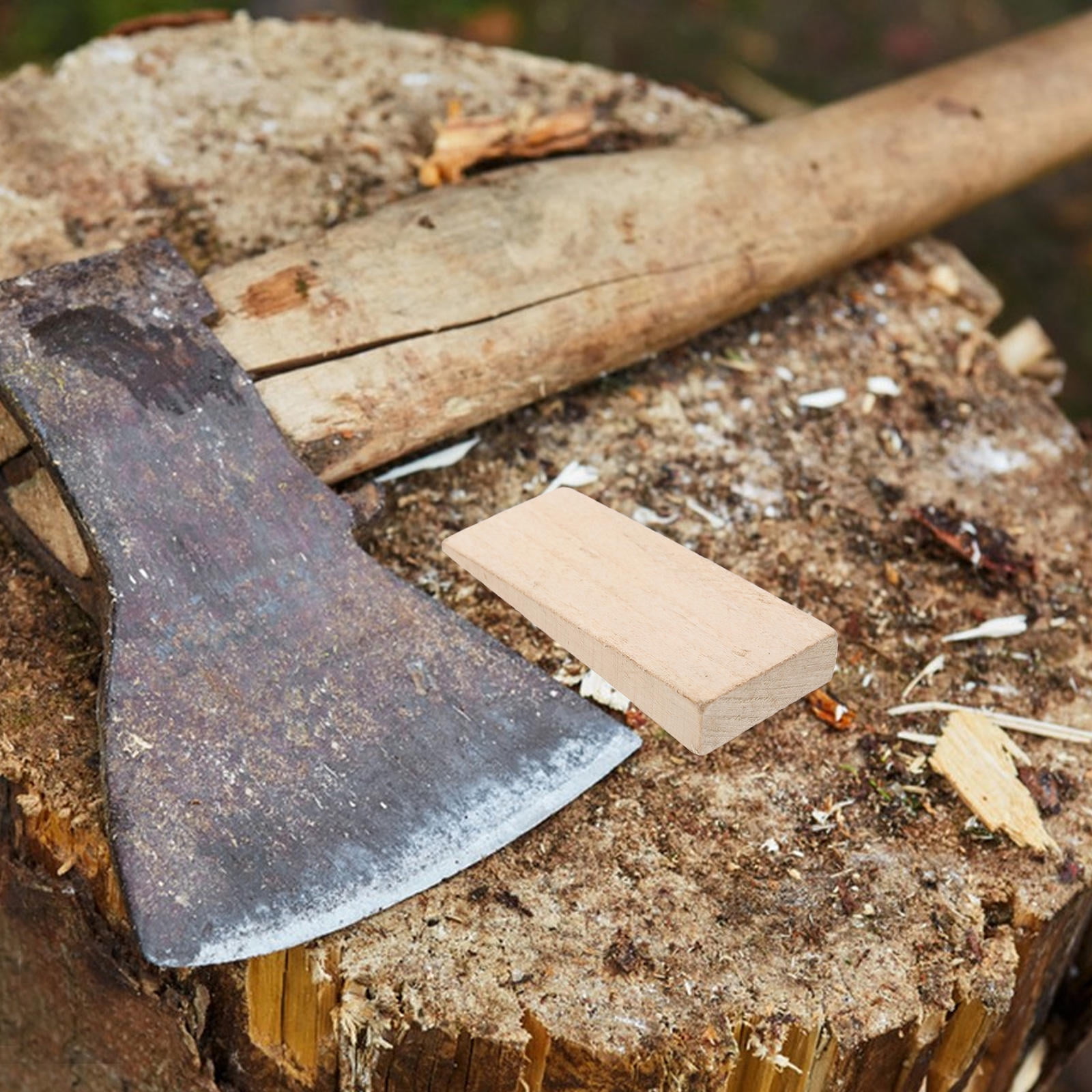 FUTUREORYY Axe Handle Wedges Wood 10Pcs 3.5x1.5x0.5In - Walmart.com