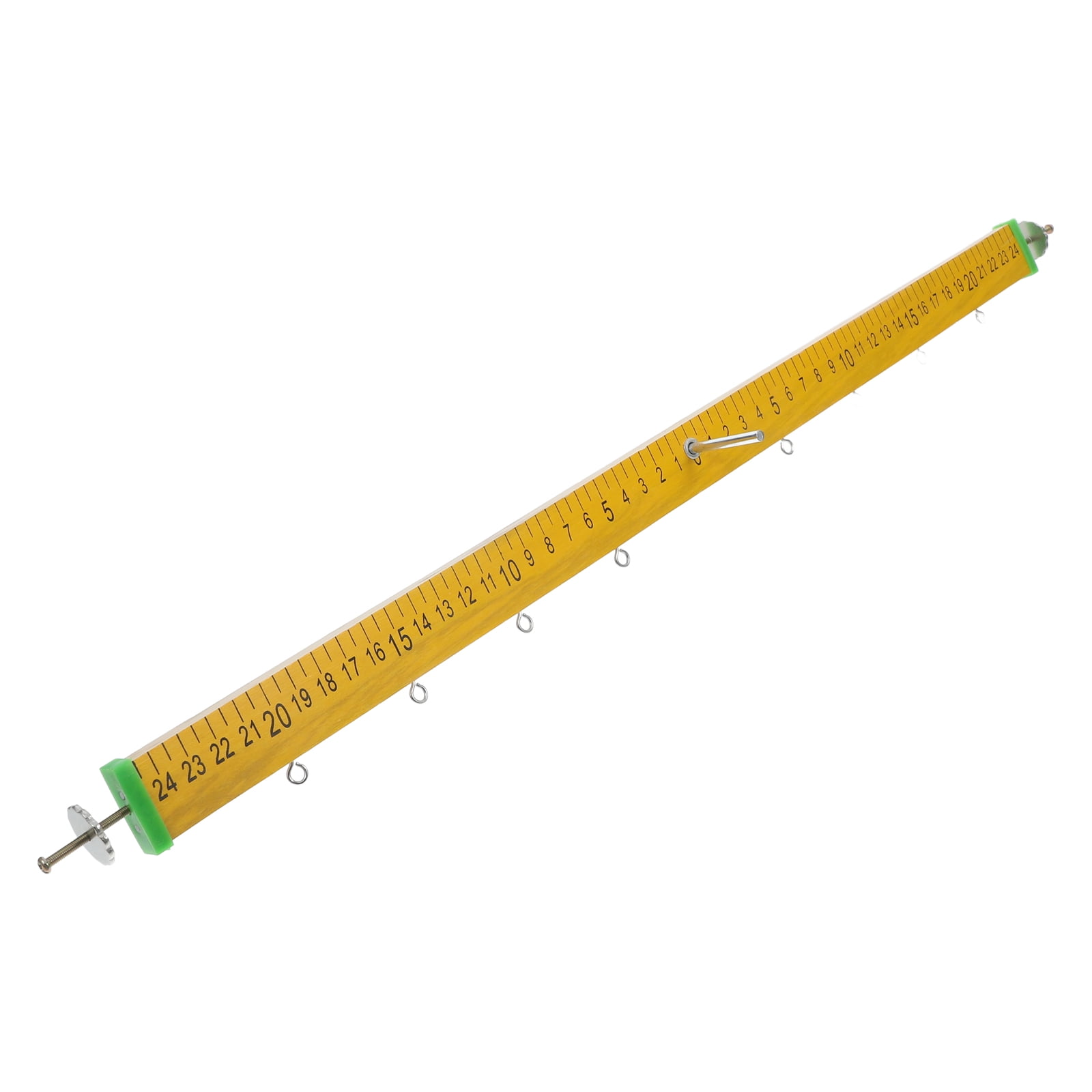 Worgeous Wooden Lever Ruler With Hook For Mechanics Lab Clear Number ...