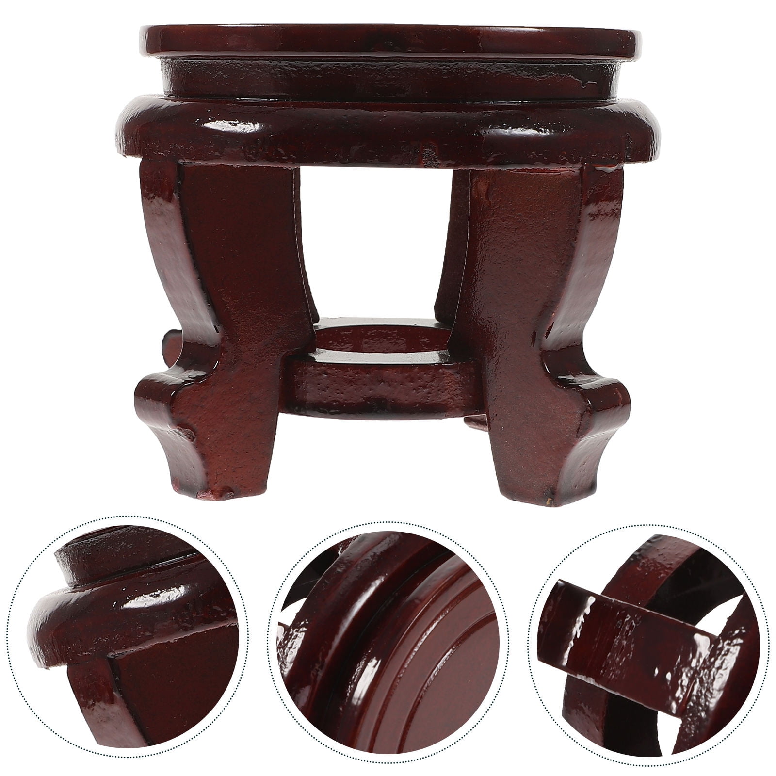 Worgeous Wooden Plant Riser for Potted Plants Strong and with Smooth ...