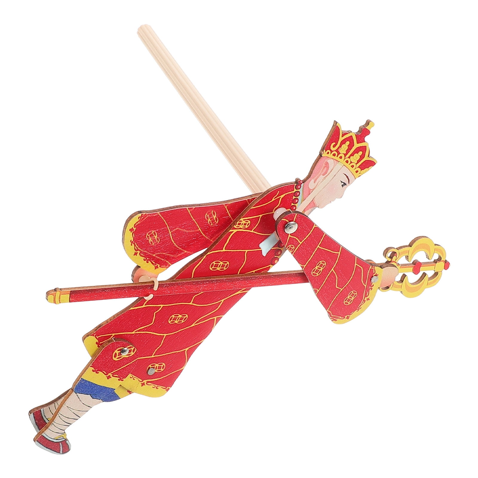 Worgeous Wooden Puppets Toy Chinese Traditional Toy Family Interaction ...