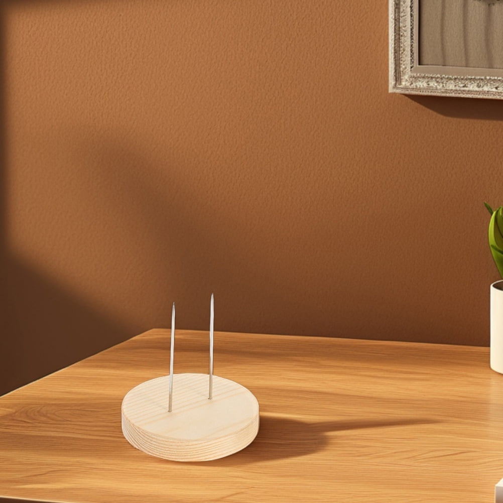 COSMOBETTY Doll Display Stand Beige Wood 6Pcs 2.36X2.36X1.77in ...