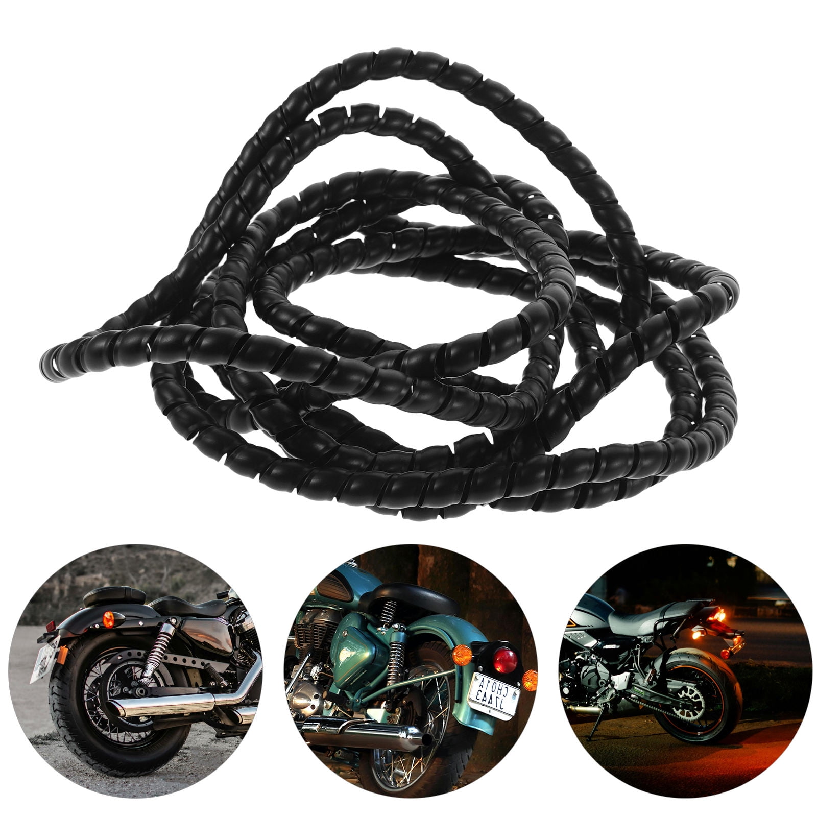Worgeous Worgeous Spiral Cable Wrap for Electric Bikes Insulated Wire ...