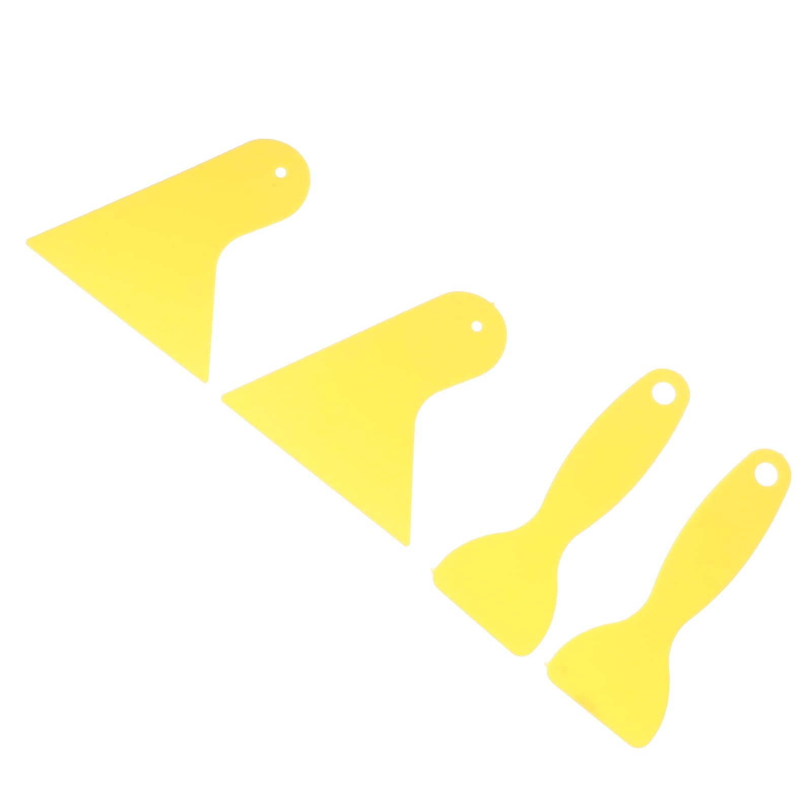 Worgeous Yellow Plastic Car Window Decal Squeegee Tool for Vinyl Film ...