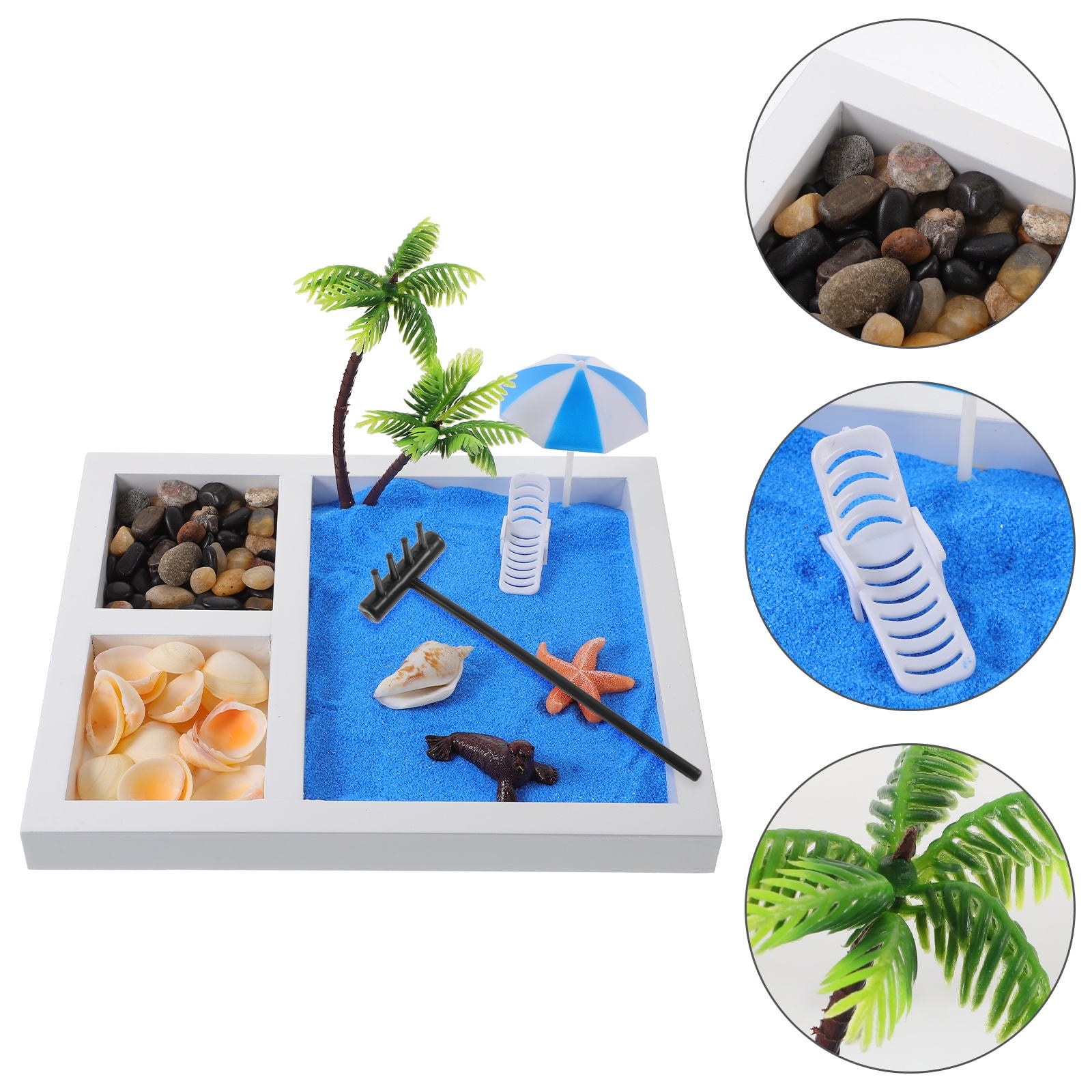 Worgeous Zen Garden for Desk Sand Toys Nuke Wall Mounted Office ...