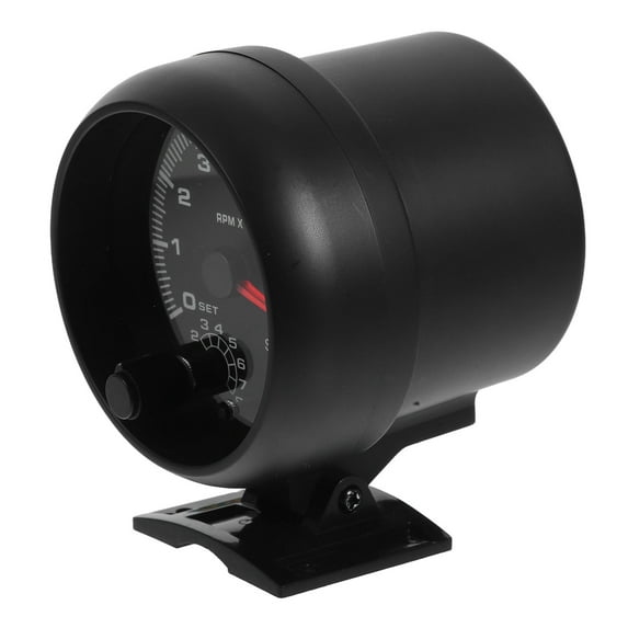Worgeous Tachometers For Cars Car Tachometer Black Metal 1Pack ...