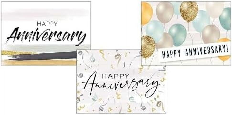 Work Anniversary Cards with Envelopes for Employees (25 Variety ...