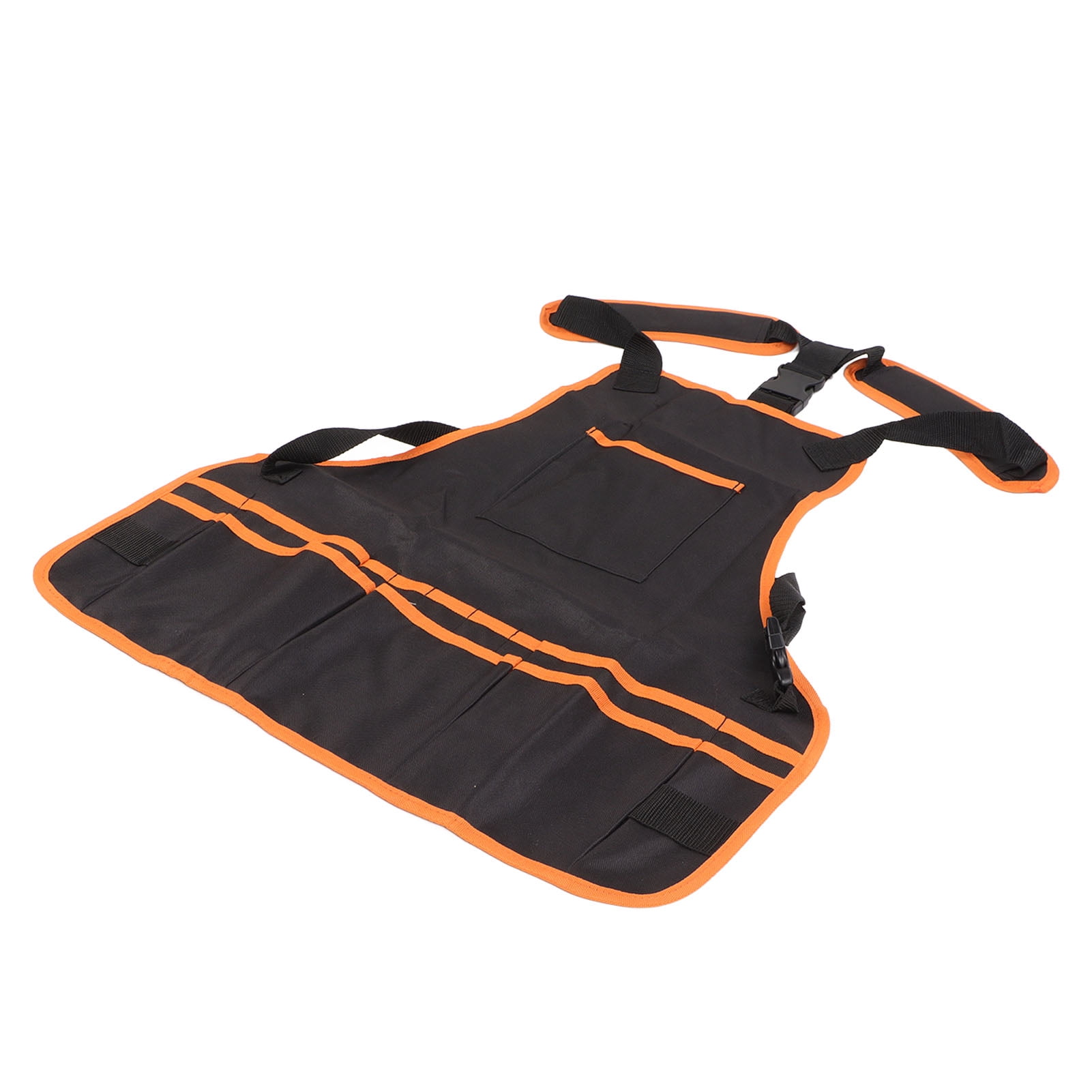 Work Apron Oxford Canvas Heavy Duty Waterproof Adjustable Multi Pockets ...