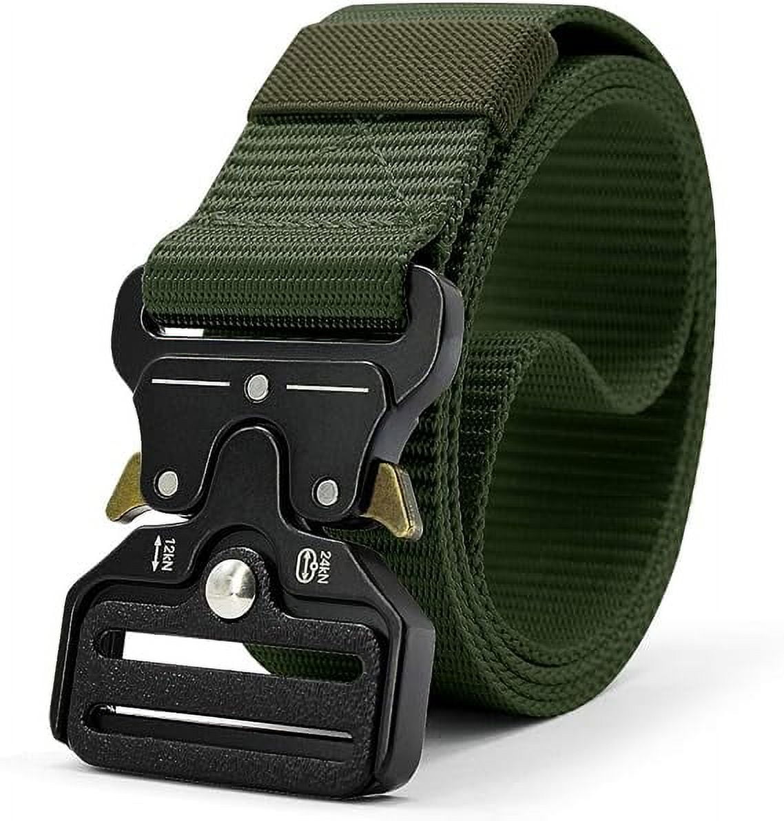 Work Belts for Men, Tactical Belts, Nylon Adjustable Durable Strong ...