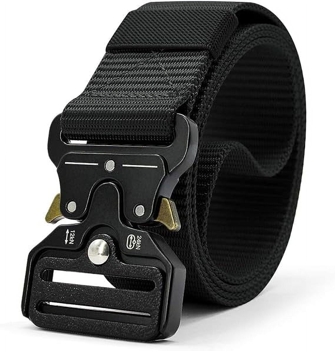 Work Belts for Men, Tactical Belts, Nylon Adjustable Durable Strong ...