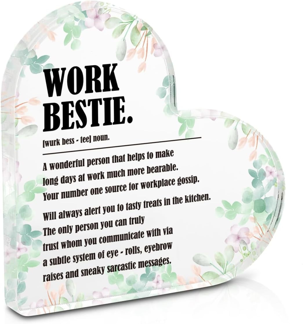 Work Bestie Gifts For Women Coworker Leaving Gifts Friendship Farewell ...