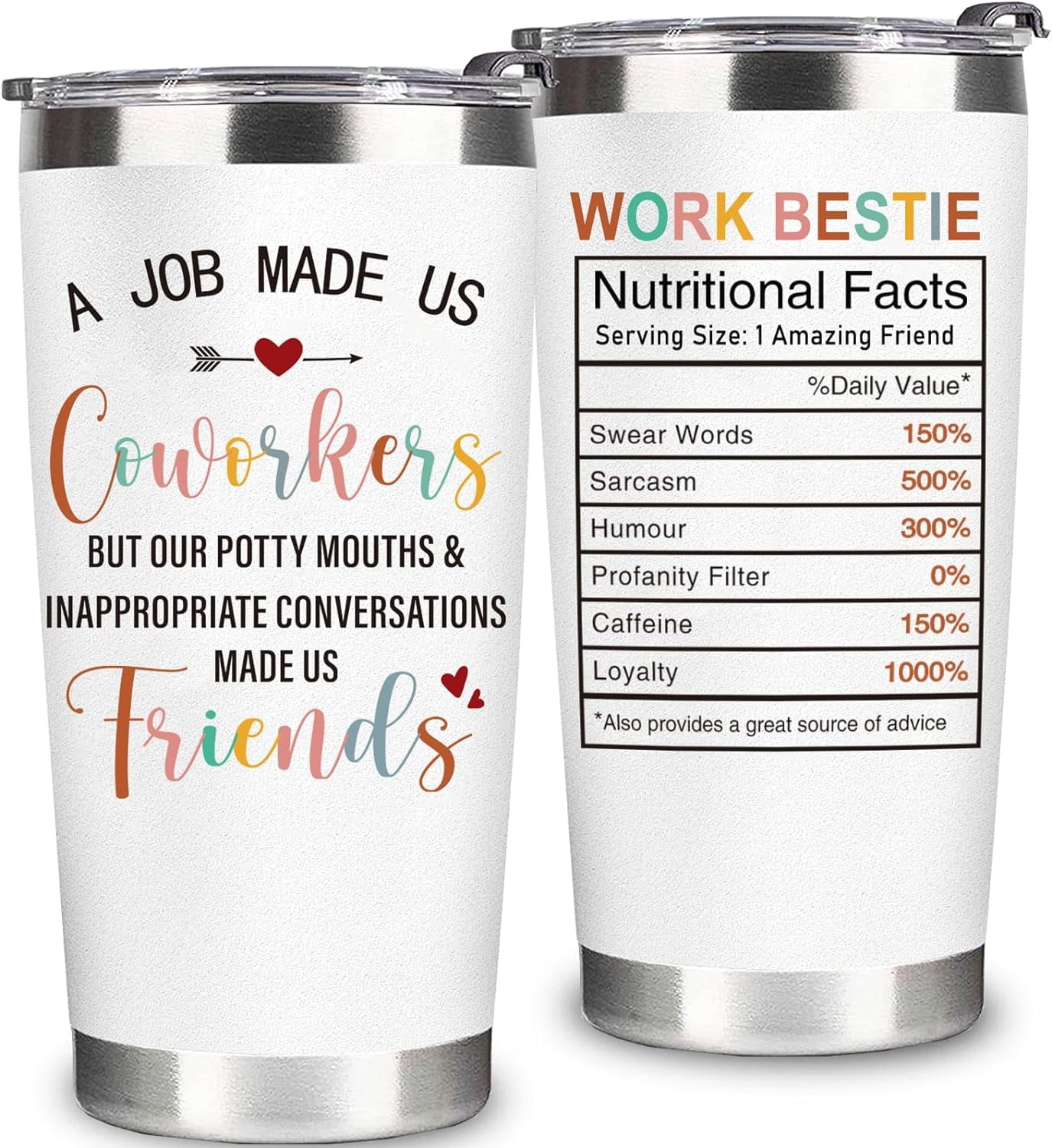 Work Bestie Gifts For Women - Birthday Gifts for Coworkers Women ...