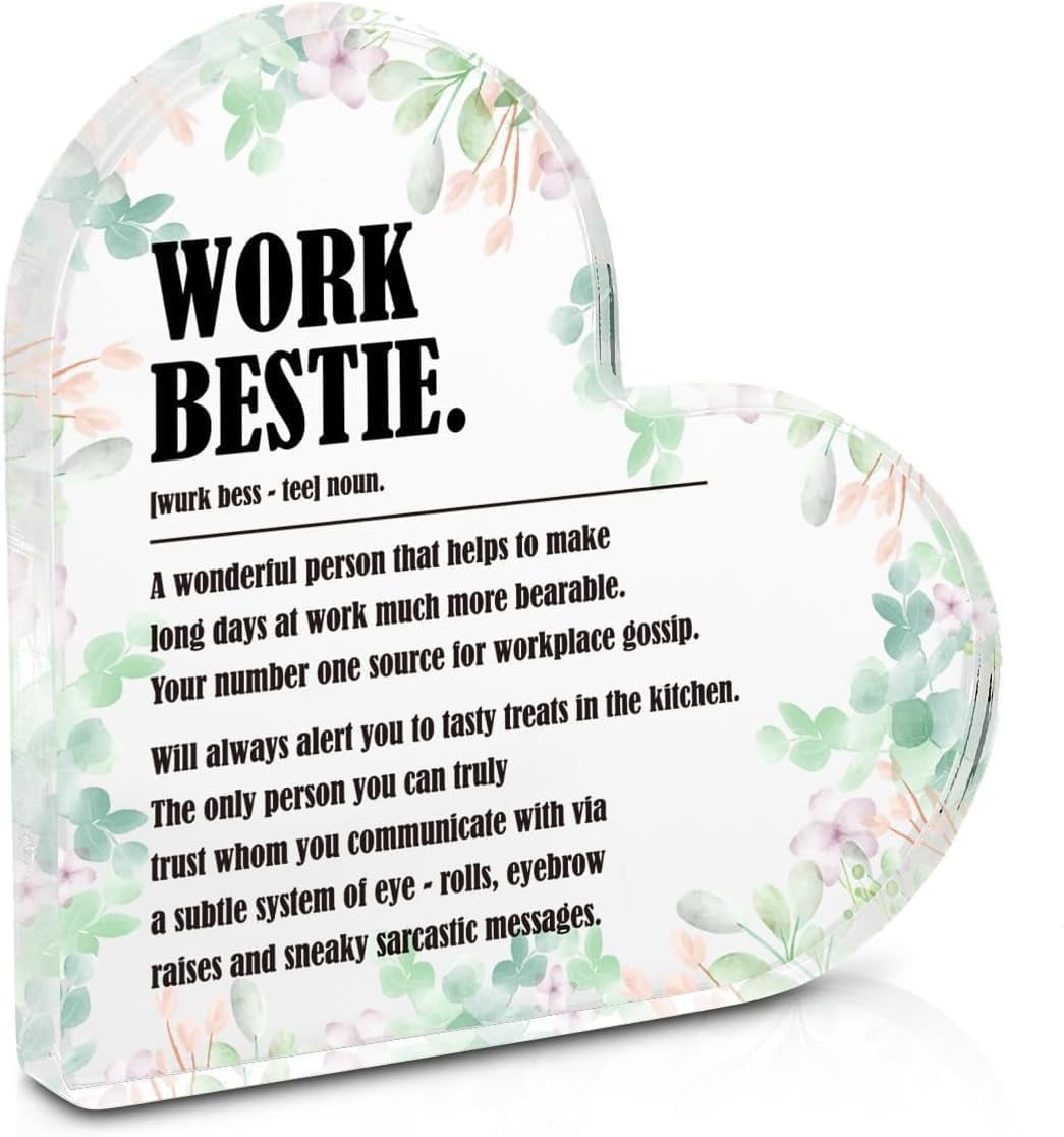 Work Bestie Gifts For Women Coworker Leaving Gifts Friendship Farewell ...