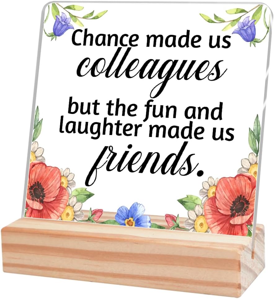 Work Bestie Gifts for Women,Retirement Farewell Leaving Going Away ...