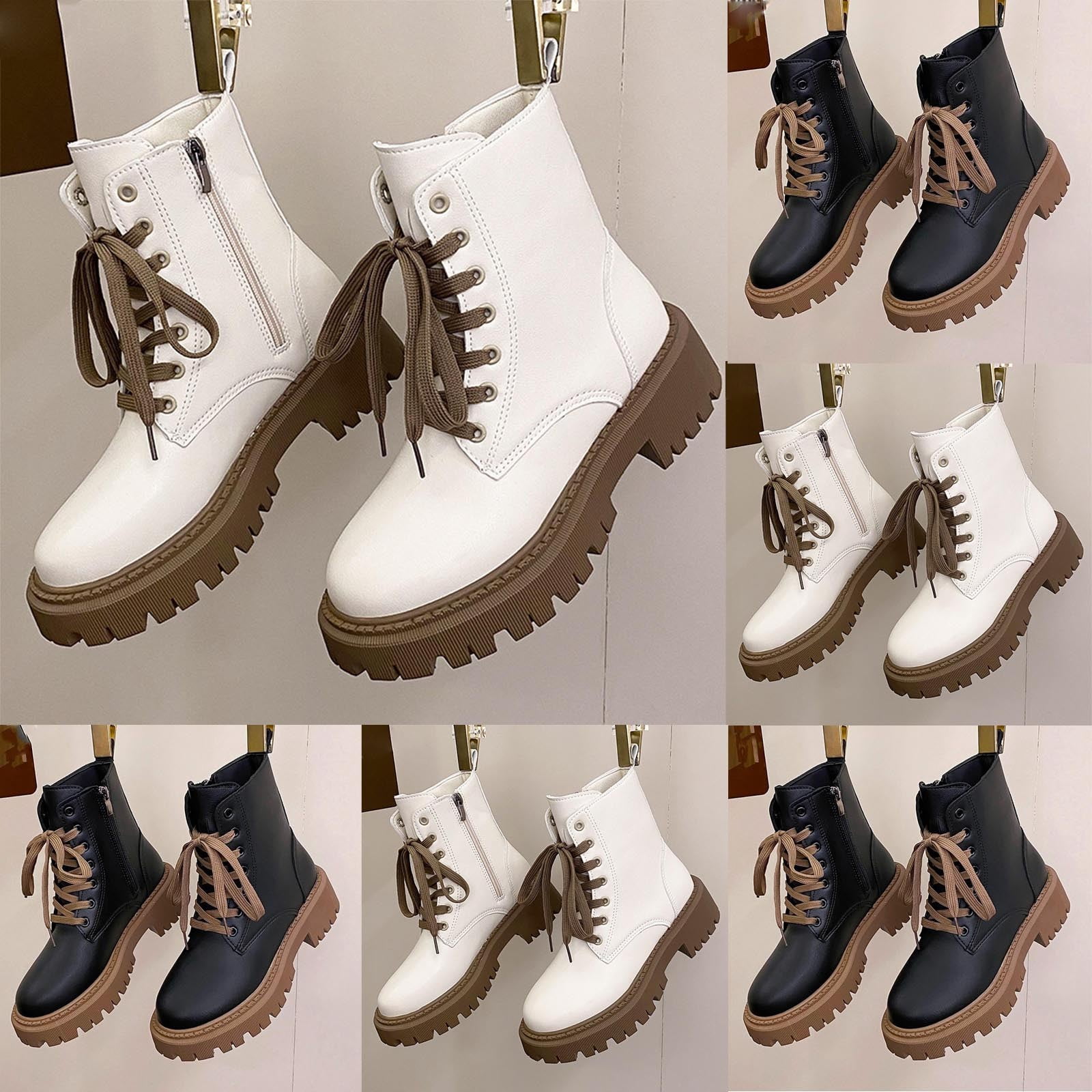 Work Boots for Men TKYCMSUAKI Womens Work Waterproof Hiking Combat ...
