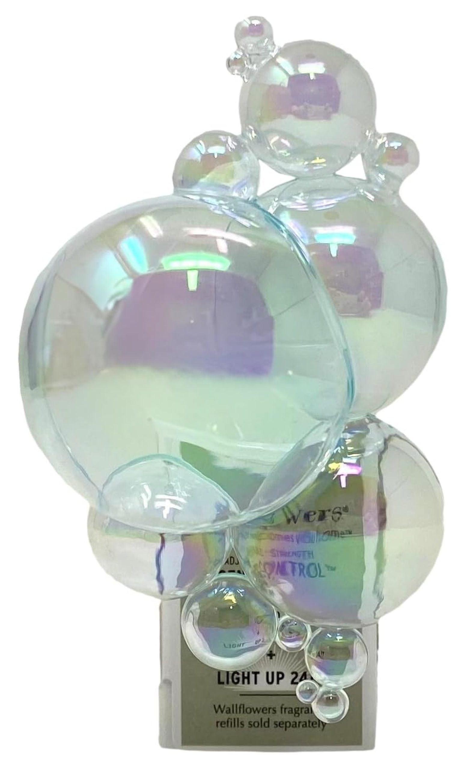 Work Bubbles Wallflowers Scent Control Nightlight Fragrance Plug - Set ...
