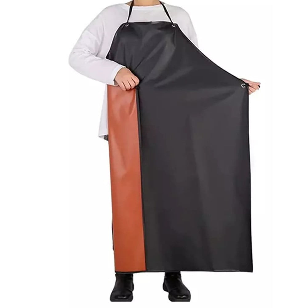 Work Cloth Butcher Apron Fish Waterproof Vinyl Resistant Rubber Lab Use ...