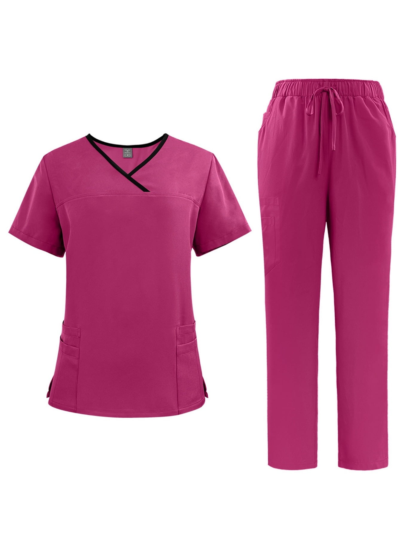 Work Clothes Split Suit Short Sleeve Work Uniform Female Dental Clinic ...