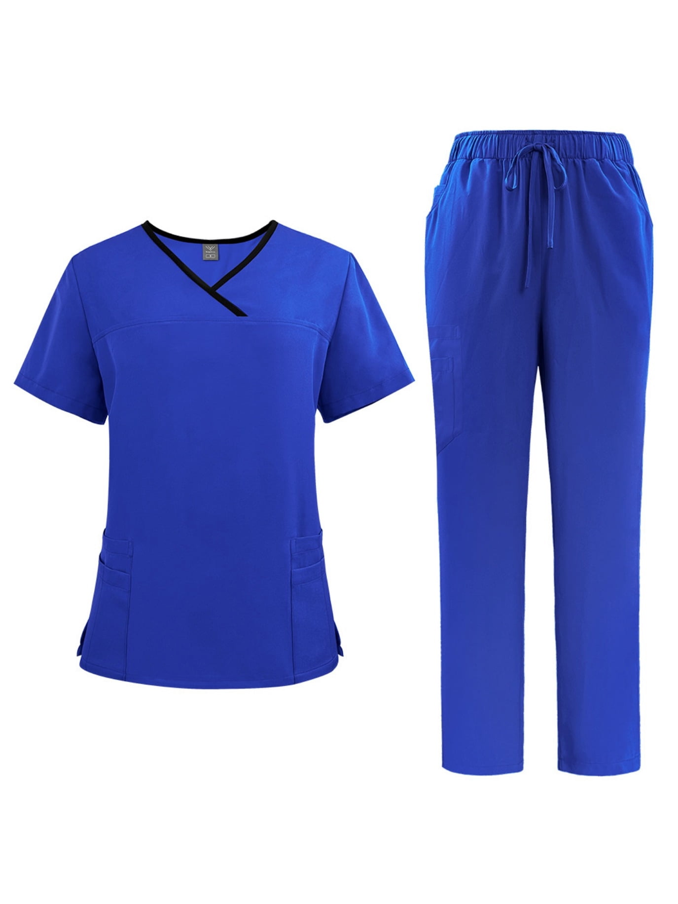 Work Clothes Split Suit Short Sleeve Work Uniform Female Dental Clinic ...