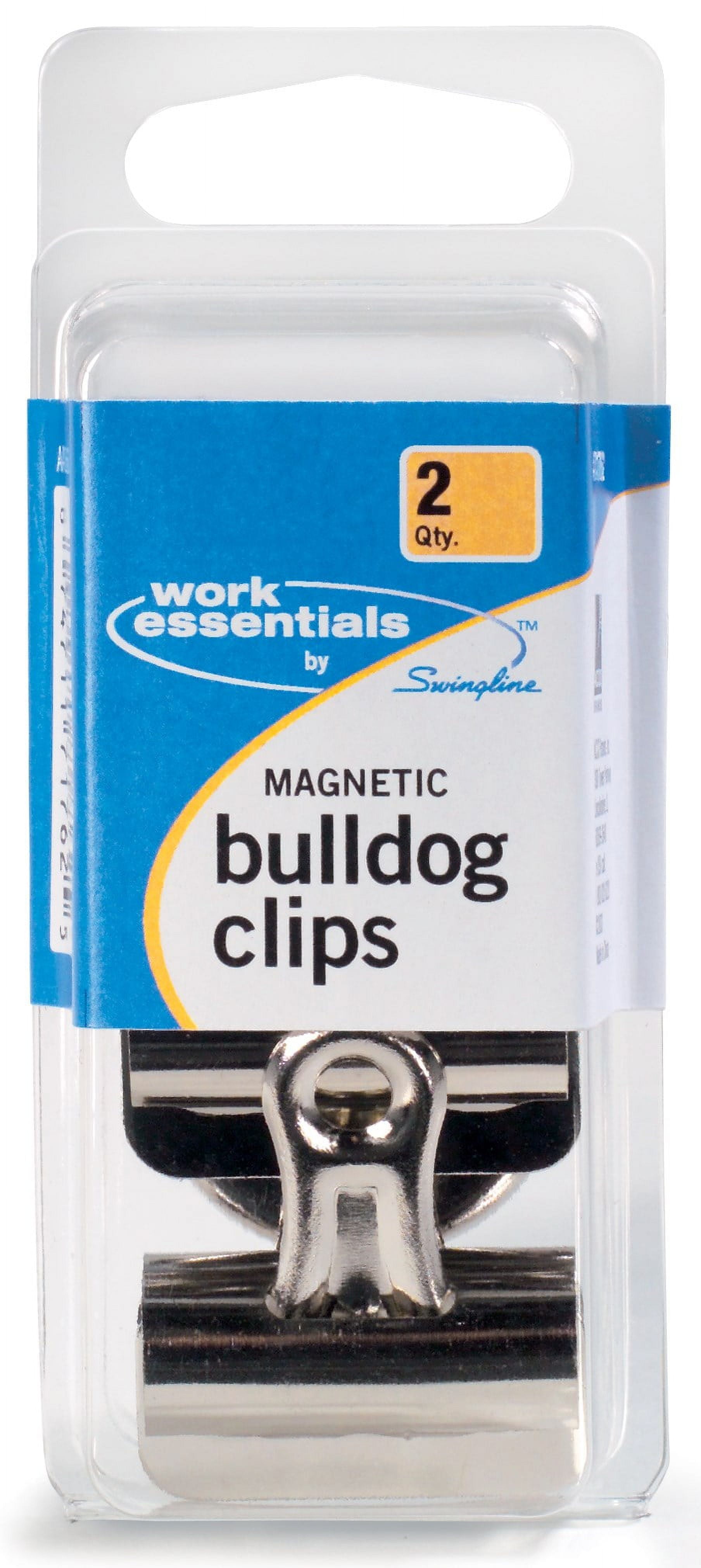 Work Essentials S7071762 2 Count Magnetic Bulldog Clips Pack of 6 ...