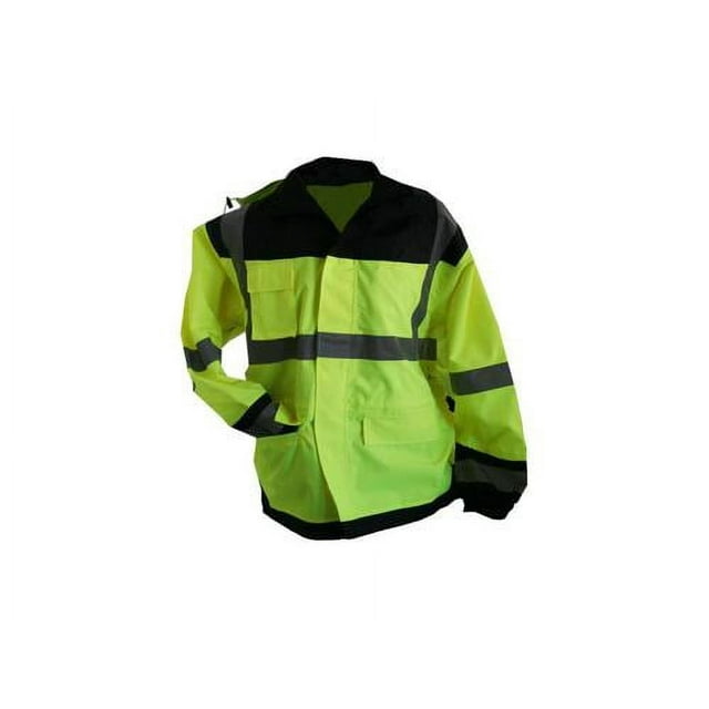 Work Force Hi-Viz Reflective Rain Jacket 5XL - Walmart.com