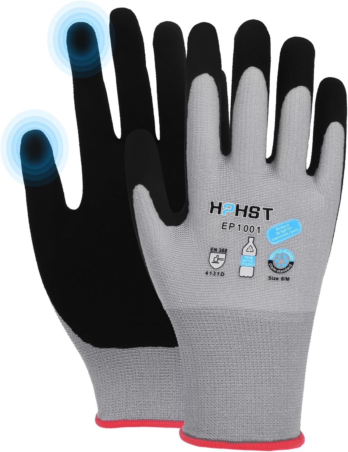 Work Gloves for Women, Eco Friendly Safety Work Gloves with Breathable ...