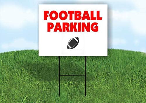 Work House Signs Double Sided Sign Football Parking Yard Sign Road Sign ...