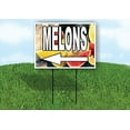 Work House Signs Single Sided Sign Melons Left Arrow with White Letters ...