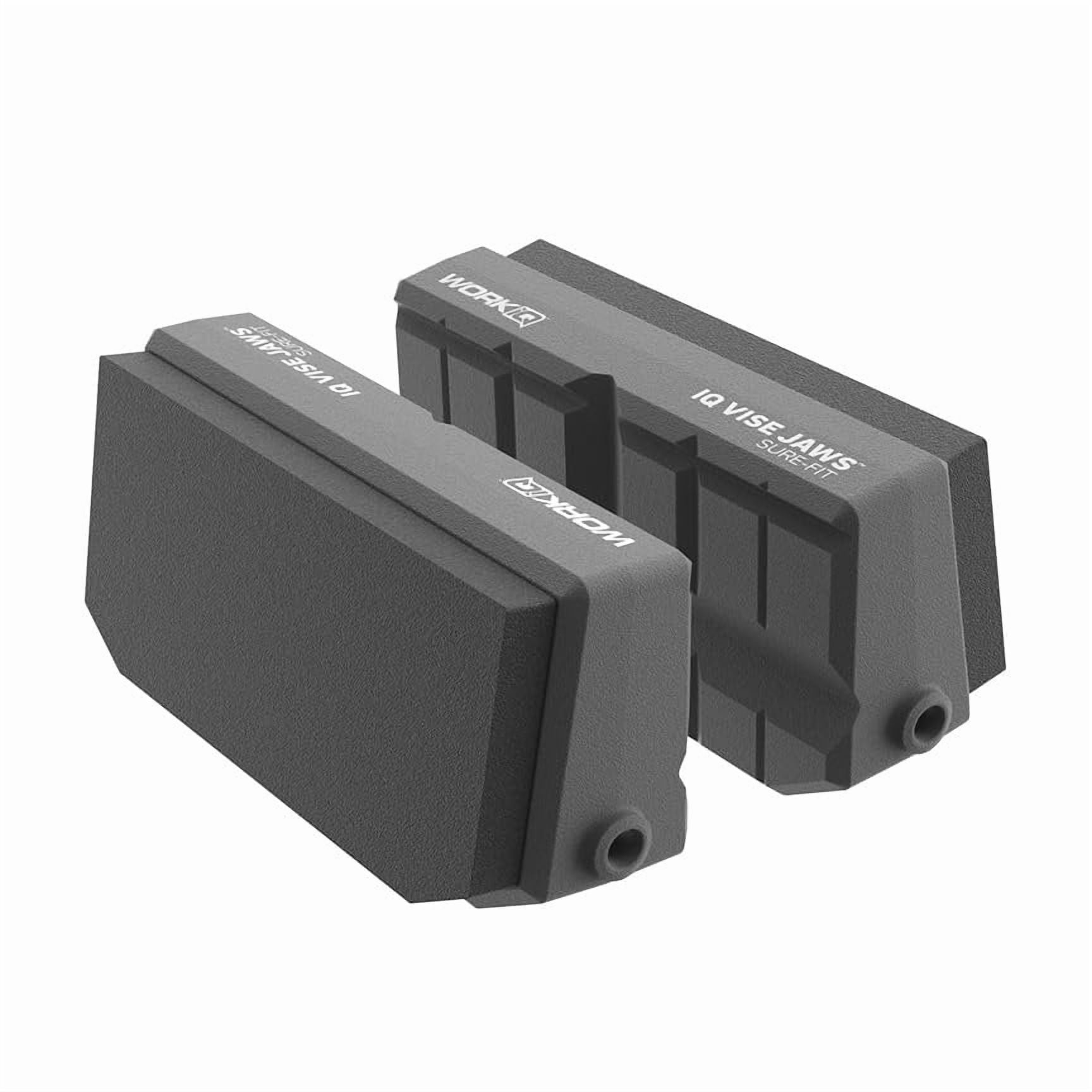 Work IQ Tools Sure-Fit Vise Jaws Upgraded Jaws for Odd-Shaped Parts and ...