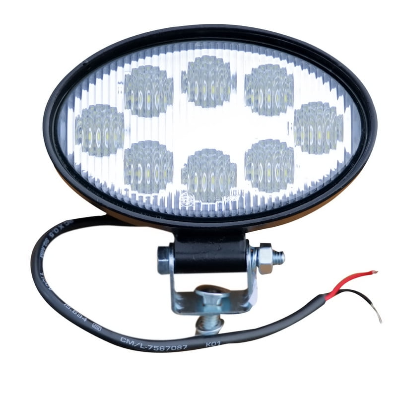 Work Lamp Assy. Universal Oval Led W/8 Leds - 24 W - Walmart.com