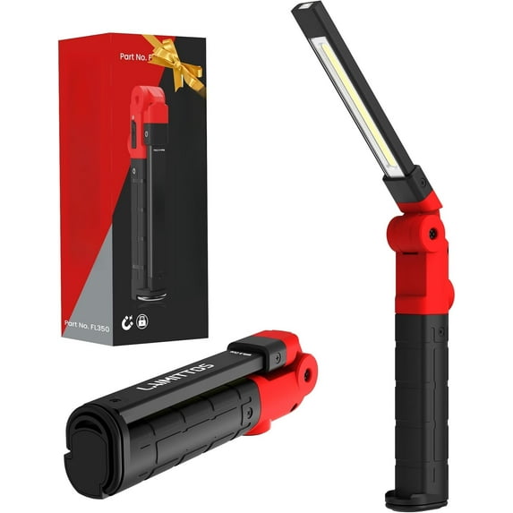 Work Light 2200mAh Work Light Flashlight Mechanic Light Tool for Men ...