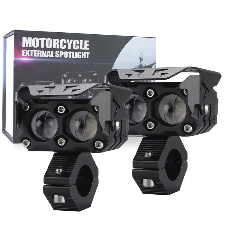 Work Light Car Led Spotlights 9D Lens Headlight Extra Lights Amber Fog ...