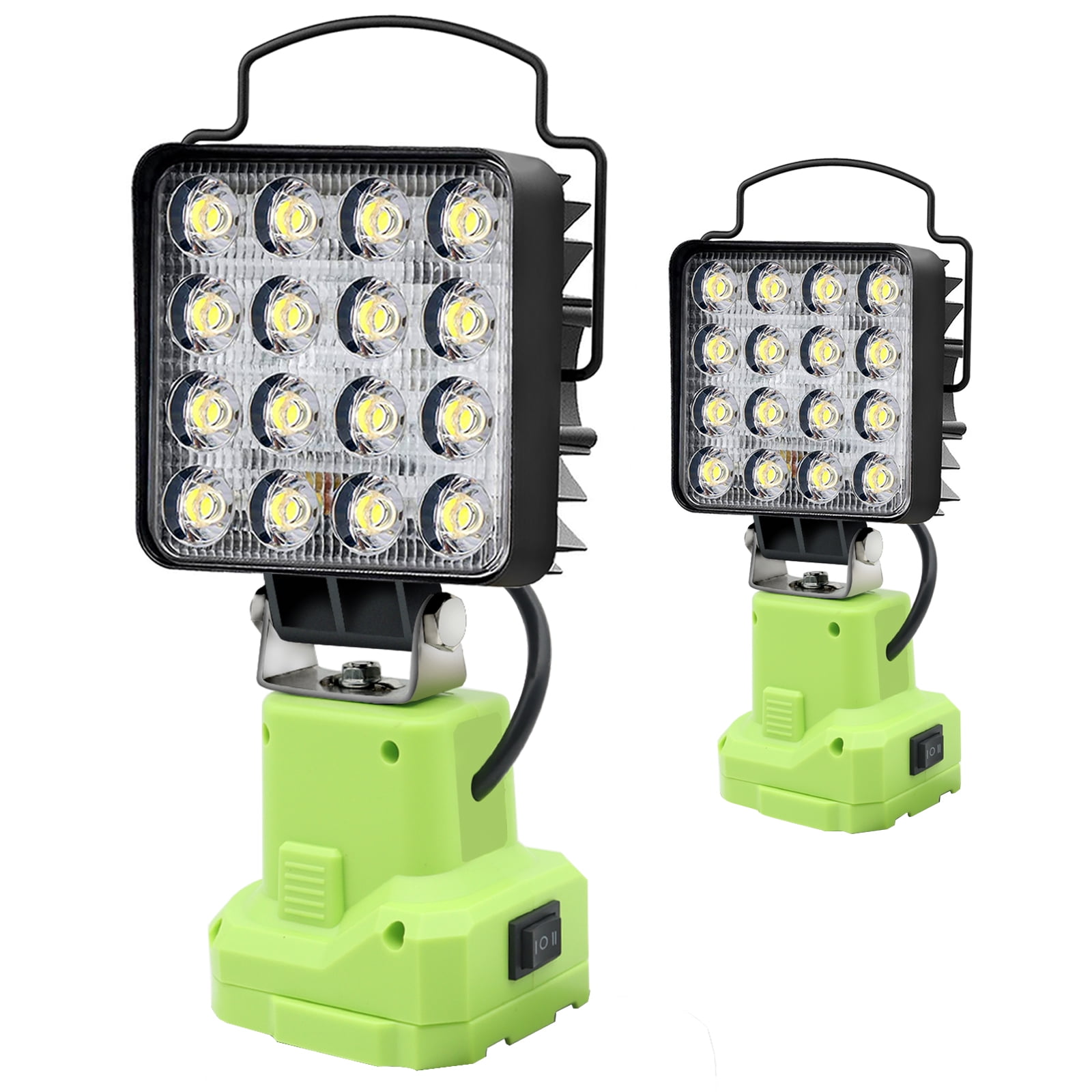 Work Light Compatible with Ryobi 18 V Battery 34W, 5000LM LED Portable ...