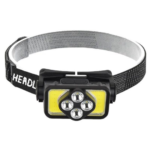 Work Light Easy Operations Rechargeable Headlamp Aluminum Alloy Texture ...
