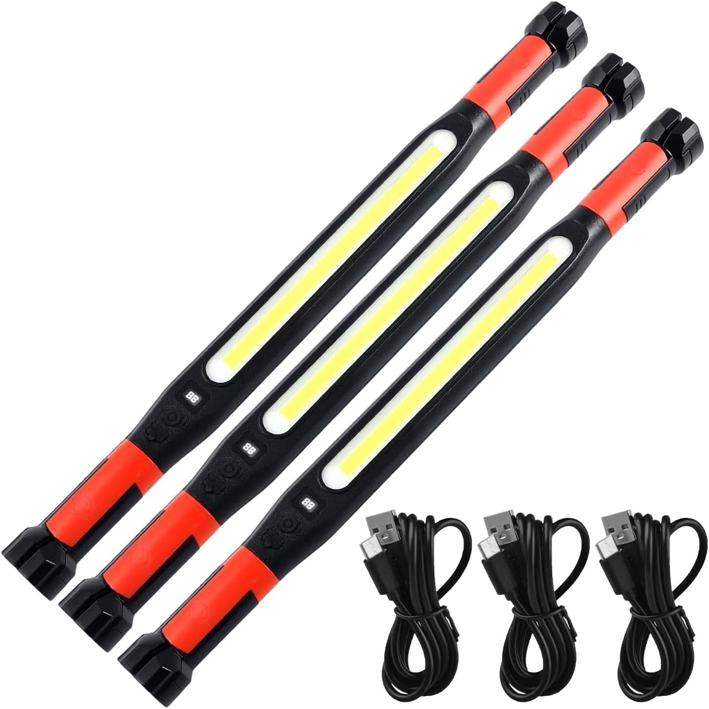 Work Light for Mechanic, Magnetic Work Light Rechargeable LED Under ...