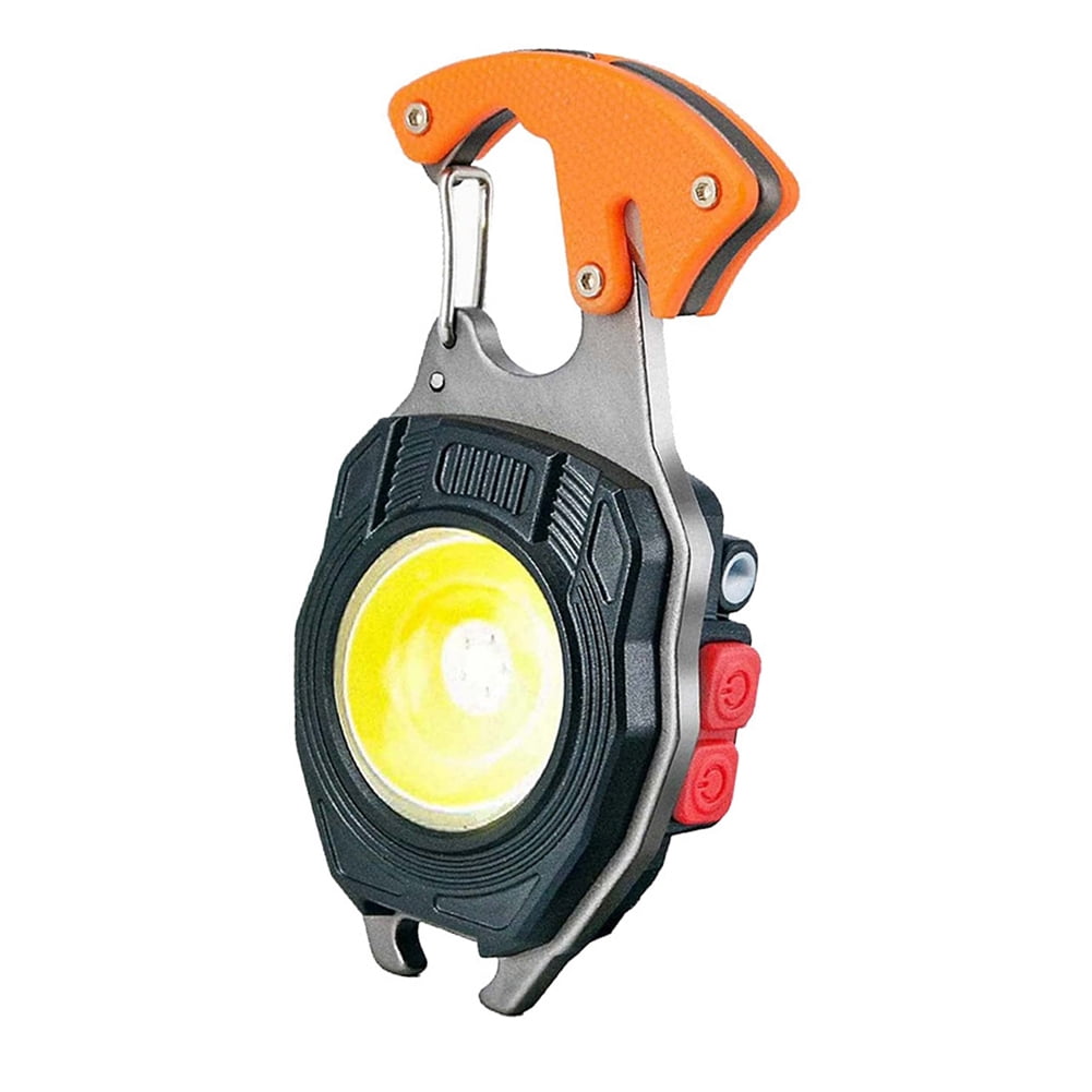 Work Light Rechargeable Magnetic Flashlight Rotatable Portable Charger ...