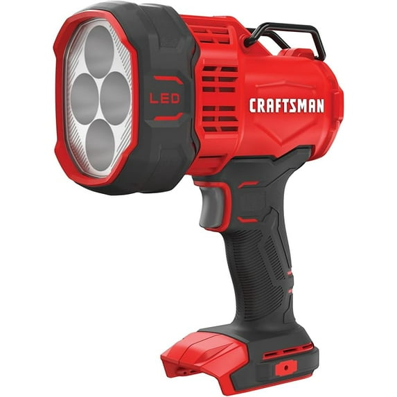 Work Light, Spotlight Flashlight, 2,500 Lumens, Rechargeable Spotlights ...